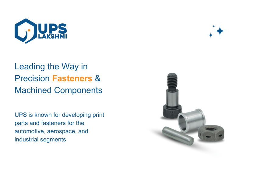 The Role of Fasteners and Machined Components in Automotive, Aerospace ...