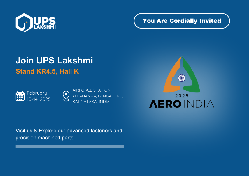 🔩 Join UPS Lakshmi at Aero India 2025! 🔩 - UPS Lakshmi